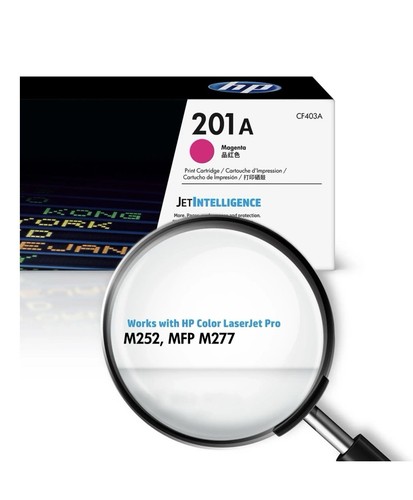 HP 201A Magenta Toner Cartridge (CF403A) – Genuine OEM | New | M252 ...