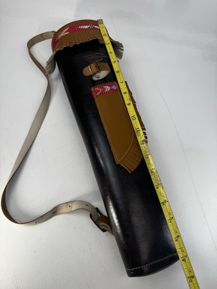 Vintage Shakespeare Parabow Archery Arrow Quiver Carrier 20" Made in ...