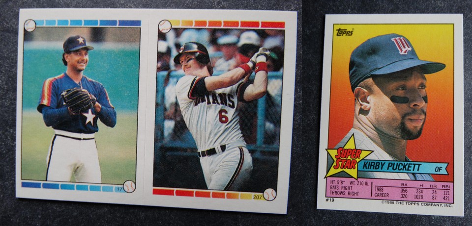 1989 Topps Stickers Baseball Cards Complete Your Set U Pick From List 1 ...