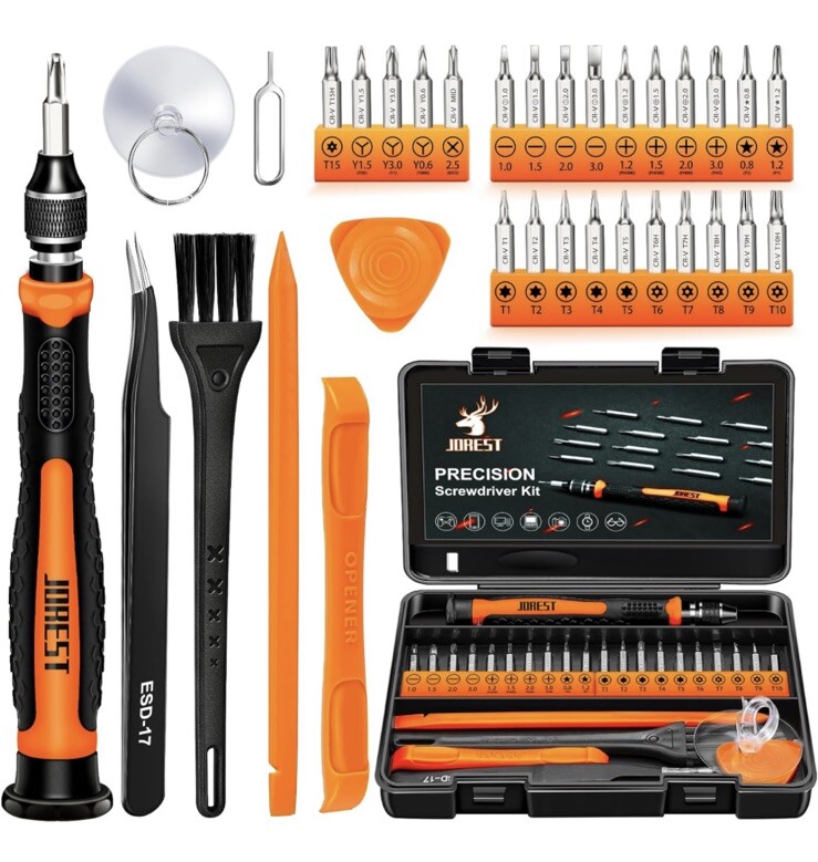 Precision Torx Screwdriver Tool Kit Security T5 T6 T8 T9 PS5 PS4 iPhone ...