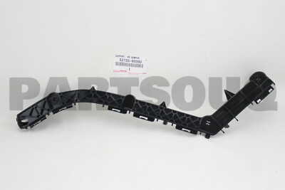 5215560080 Genuine Toyota SUPPORT, REAR BUMPER SIDE, RH 52155-60080 ...