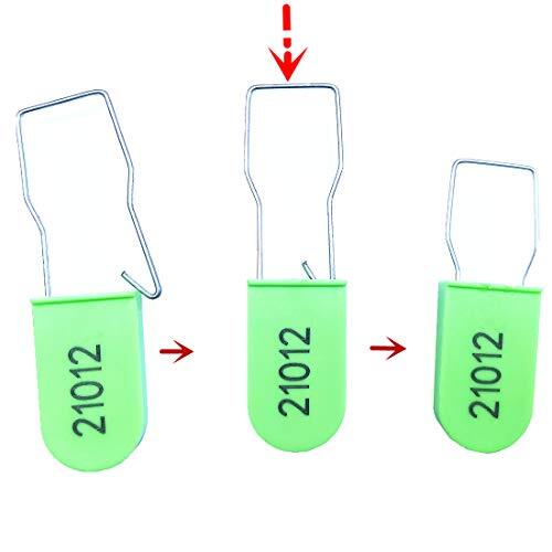 Plastic Wire Padlocks Security Seals Disposable Antitamper Lock ...