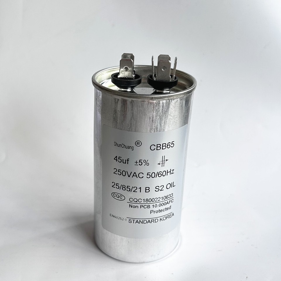 CBB65 250V 70 uF 70UF 70MFD Air conditioner Compressor Capacitor ±5 % ...