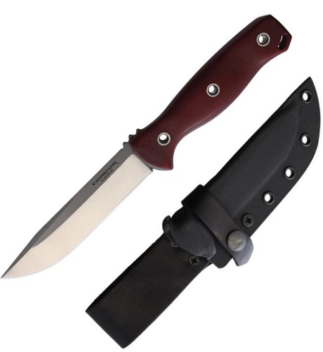 Condor Bushcraft Bliss Fixed Knife 4.88" 1075HC Steel Full Blade ...