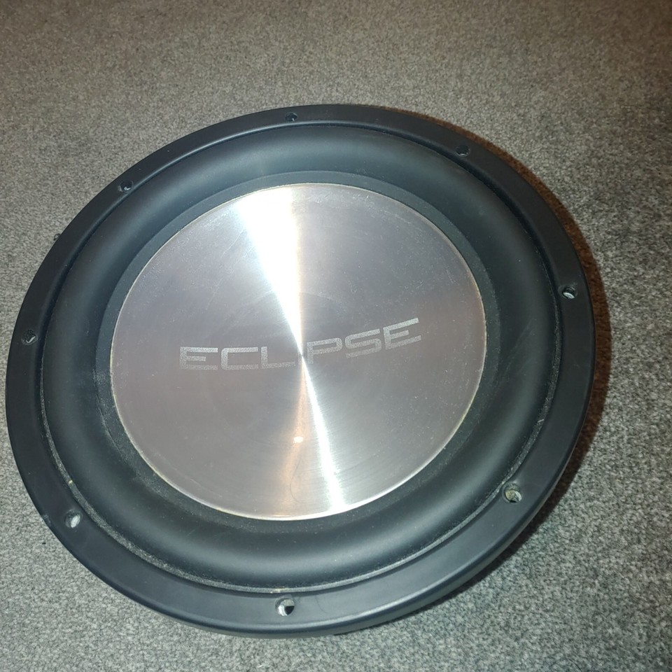 Fujitsu Ten Eclipse 8812 Subwoofer 12 Inch Rare Made in japan | eBay