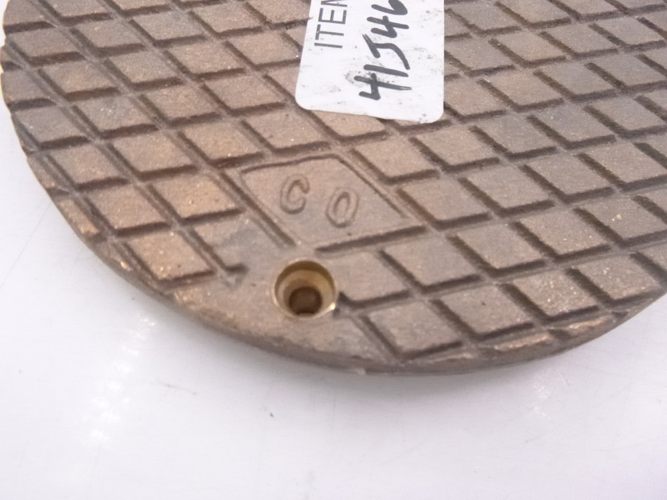 Zurn 5 5/8" Overall Dia 2" Ht Bronze Screw in Floor Cleanout Cover ...