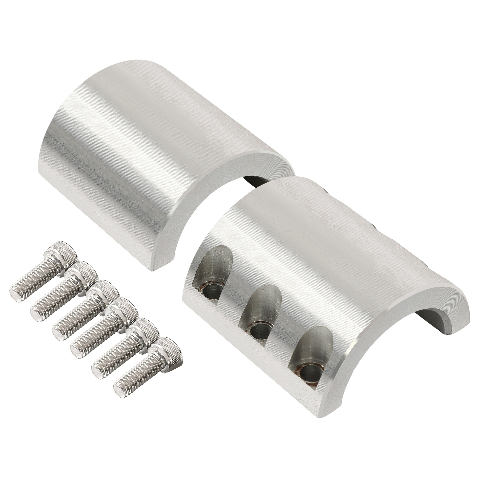 Universal 1.625 1 5/8" Steel Split Collar Tube Clamp W/Hardware | eBay