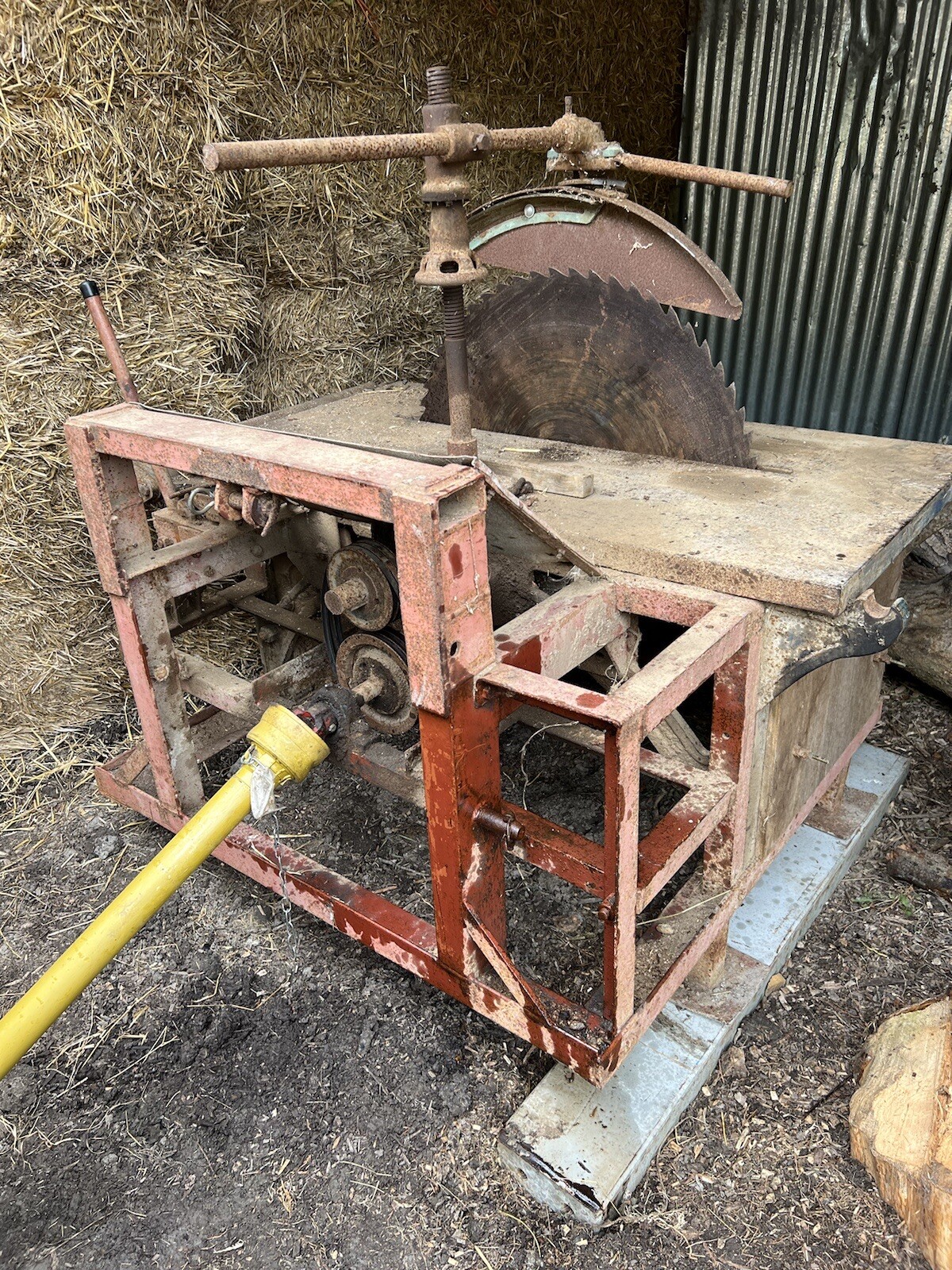 PTO Saw Bench/Tractor Saw Bench/log Splitter/farm Trailer/logs | eBay UK