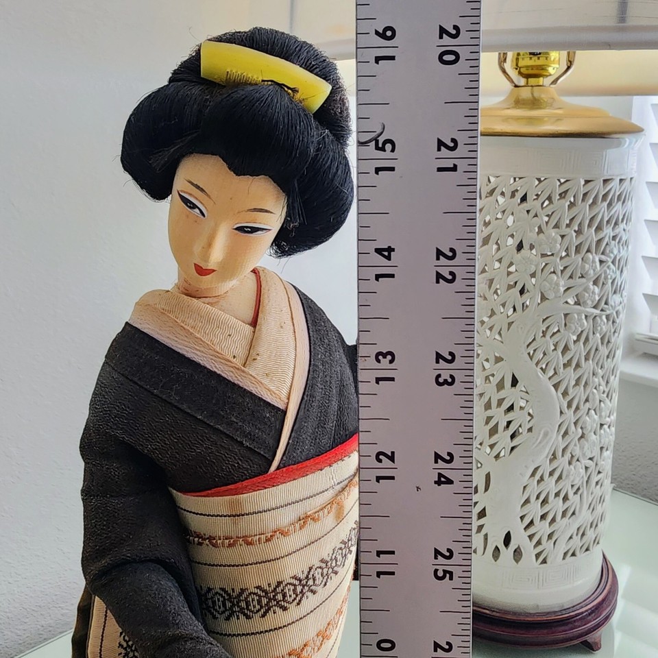 Vintage Lot of (4) Sukiyo Japanese Geisha Collectable Display Dolls 12 ...