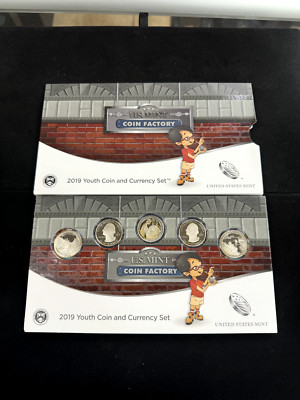 2019 Youth Coin and Currency Set United States Mint Coin Factory | eBay
