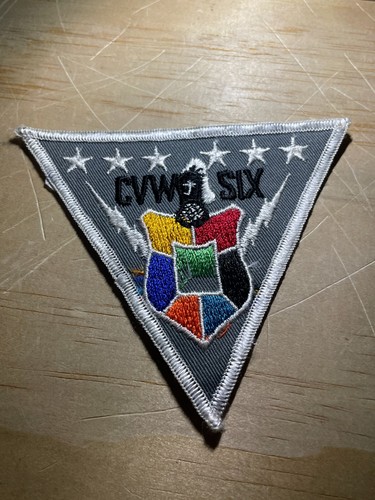 1960s/1970s/1980s? US NAVY PATCH-CVW-SIX/6-Carrier Air Wing-ORIGINAL ...