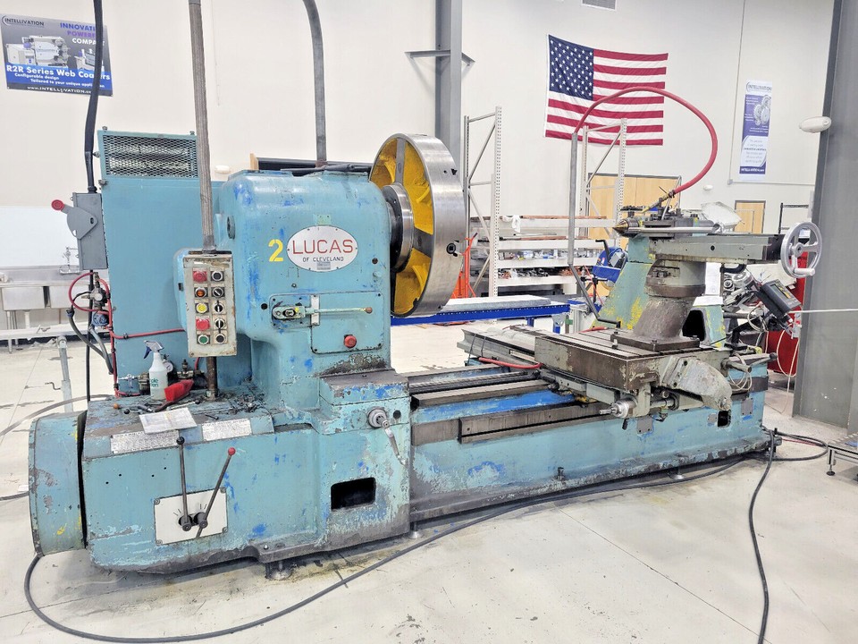 Large Swing Lathe, 68" Swing, 50" Swing over cross slide 72" centers ...