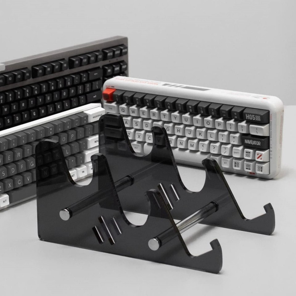 1 Piece Keyboard Stands Acrylic Holder Stand Gaming Keyboard Plate ...