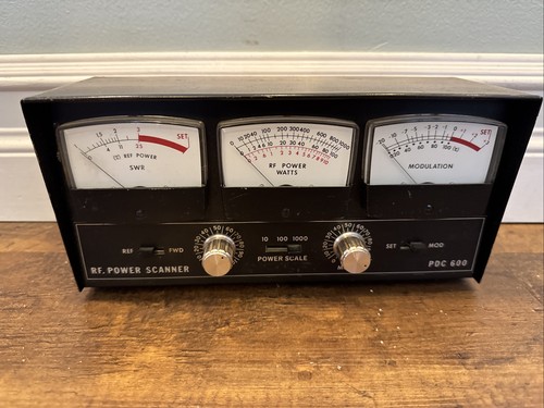 Vintage Para Dynamics PDC 600 RF Analog Power Scanner Black Modulation ...