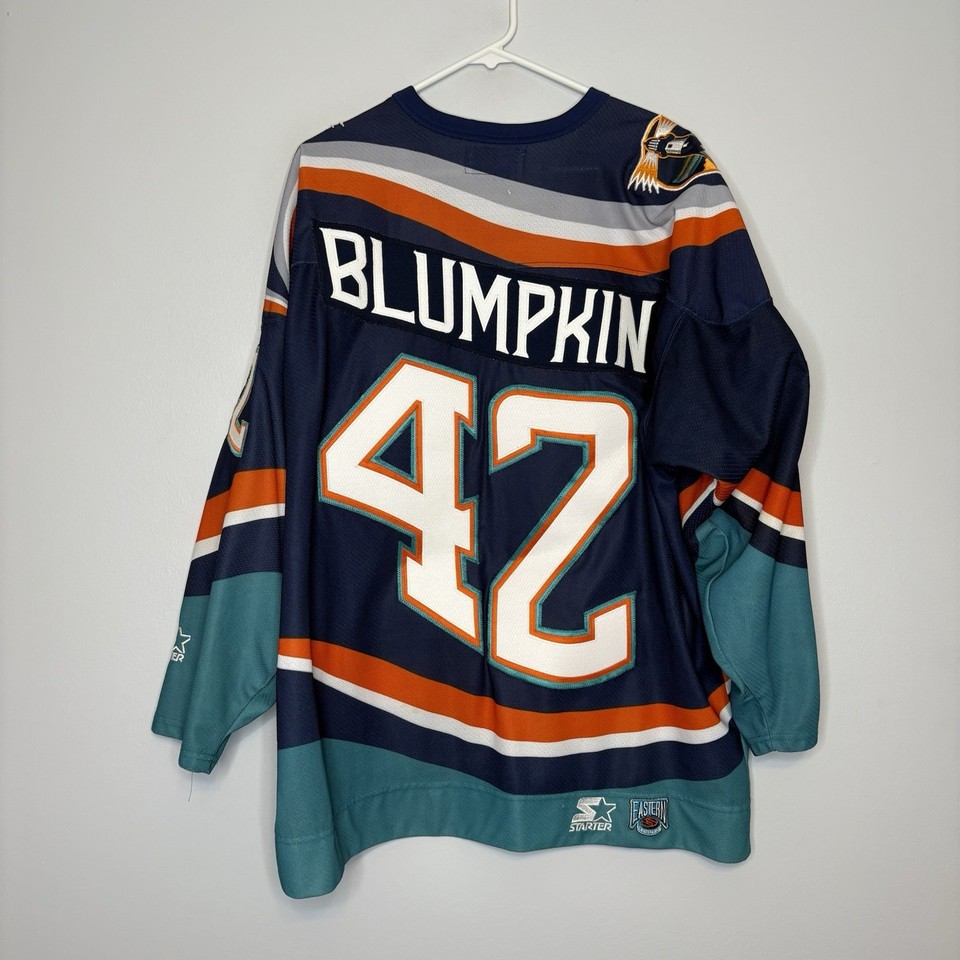 Vintage Starter New York Islanders #42 Fisherman NHL Hockey Jersey XL ...