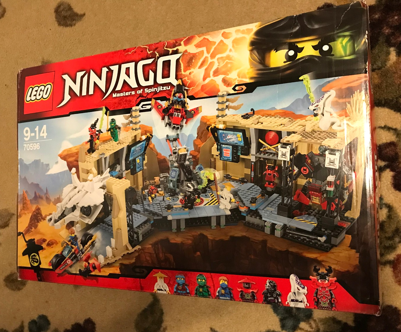 LEGO Ninjago 70596 Samurai X Cave Chaos - Set & Vehicles ONLY - No ...