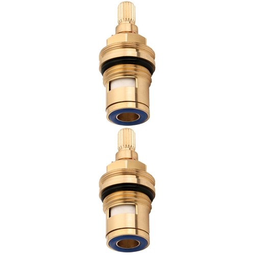 2 PCS Copper Hot and Cold Faucet Pipeline Valve Valves Replacement | eBay