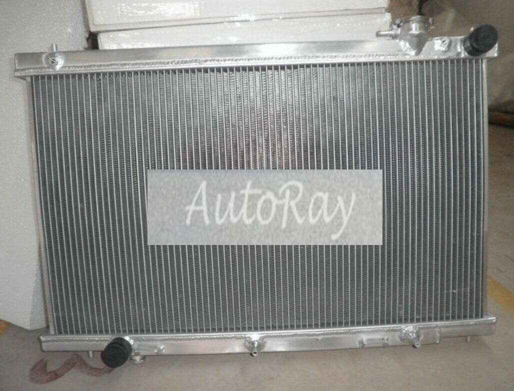 2 Row Aluminum Radiator For 2003-2007 06 05 INFINITI G35 G 35 3.5L ...