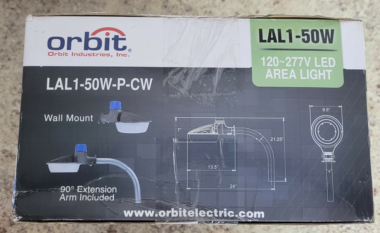 ORBIT AREA LIGHT - LAL1-50W-P-CW - 120-277V LED for sale online | eBay