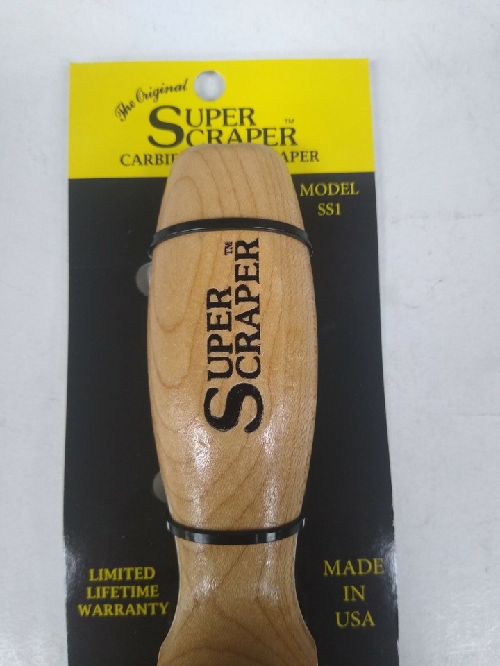 *The Original Super Scraper Carbide Edge 1.25" Scraper Model SS1 made ...