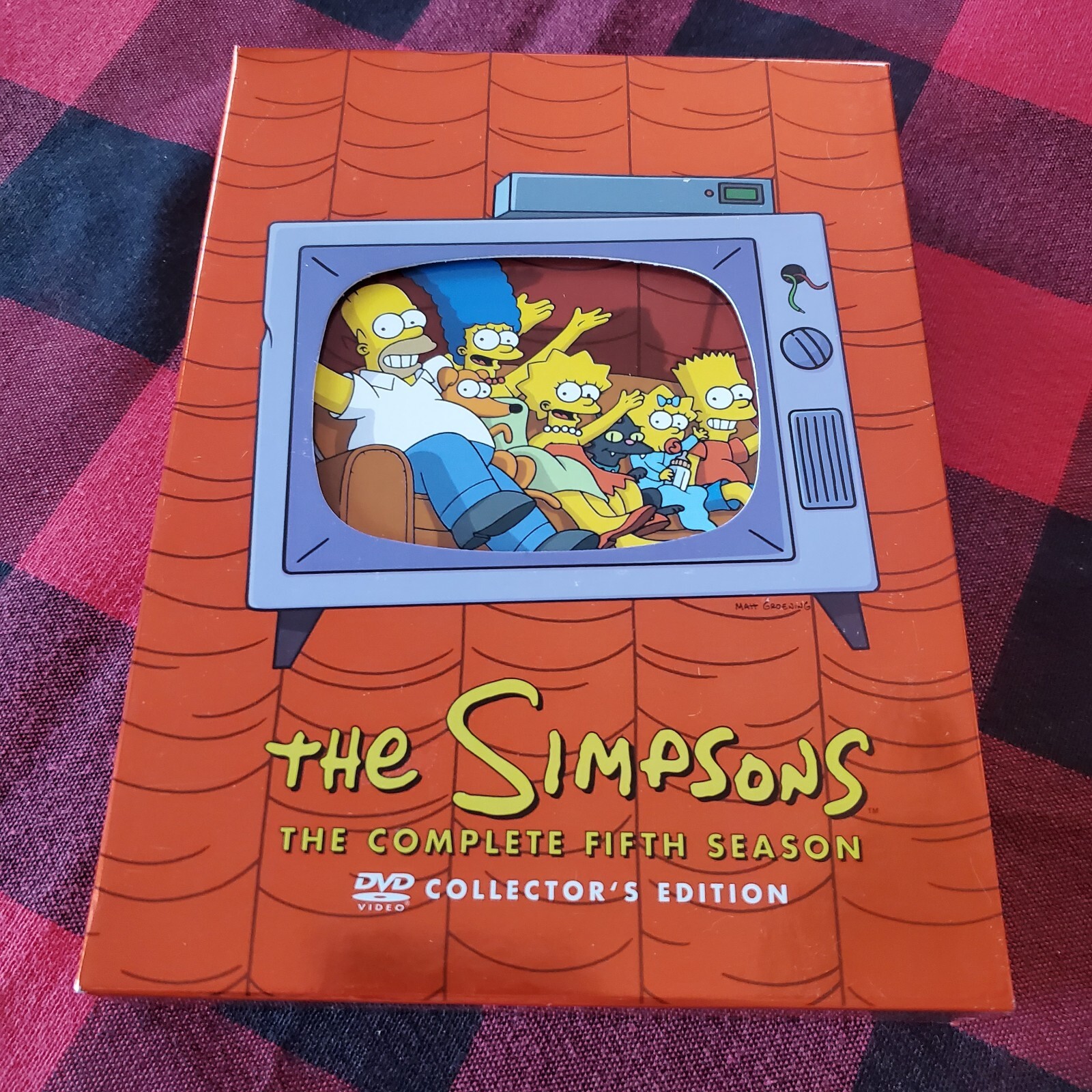 THE SIMPSONS COMPLETE FIFTH SEASON - COLLECTORS EDITION 4 Disc DVD SET ...