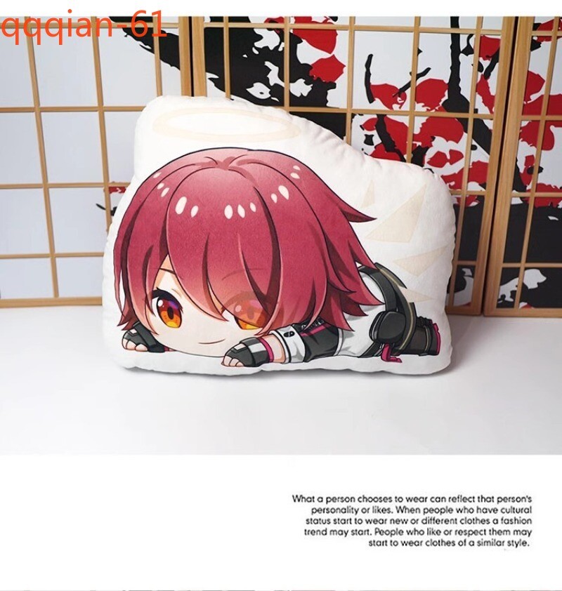 45cm Arknights Animation Texas Amiya Lappland Throw Pillow Cute Cotton ...