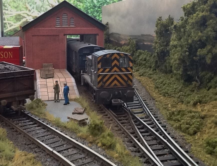 OO Gauge Model Railway Layout with fiddle board 2 @ 36'' Stanton Yard ...