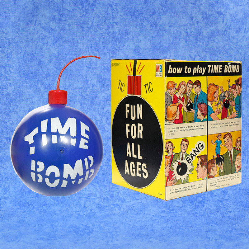 1964 TIME BOMB GAME in BOX by Milton Bradley RARE! | eBay