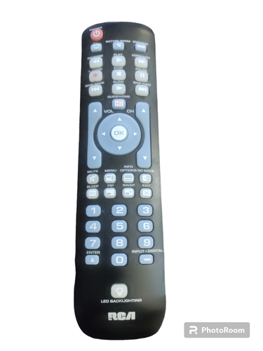 RCA RCRN03BR 3 Device Universal Remote Control For TV, SAT/CBL/DTC, DVD ...