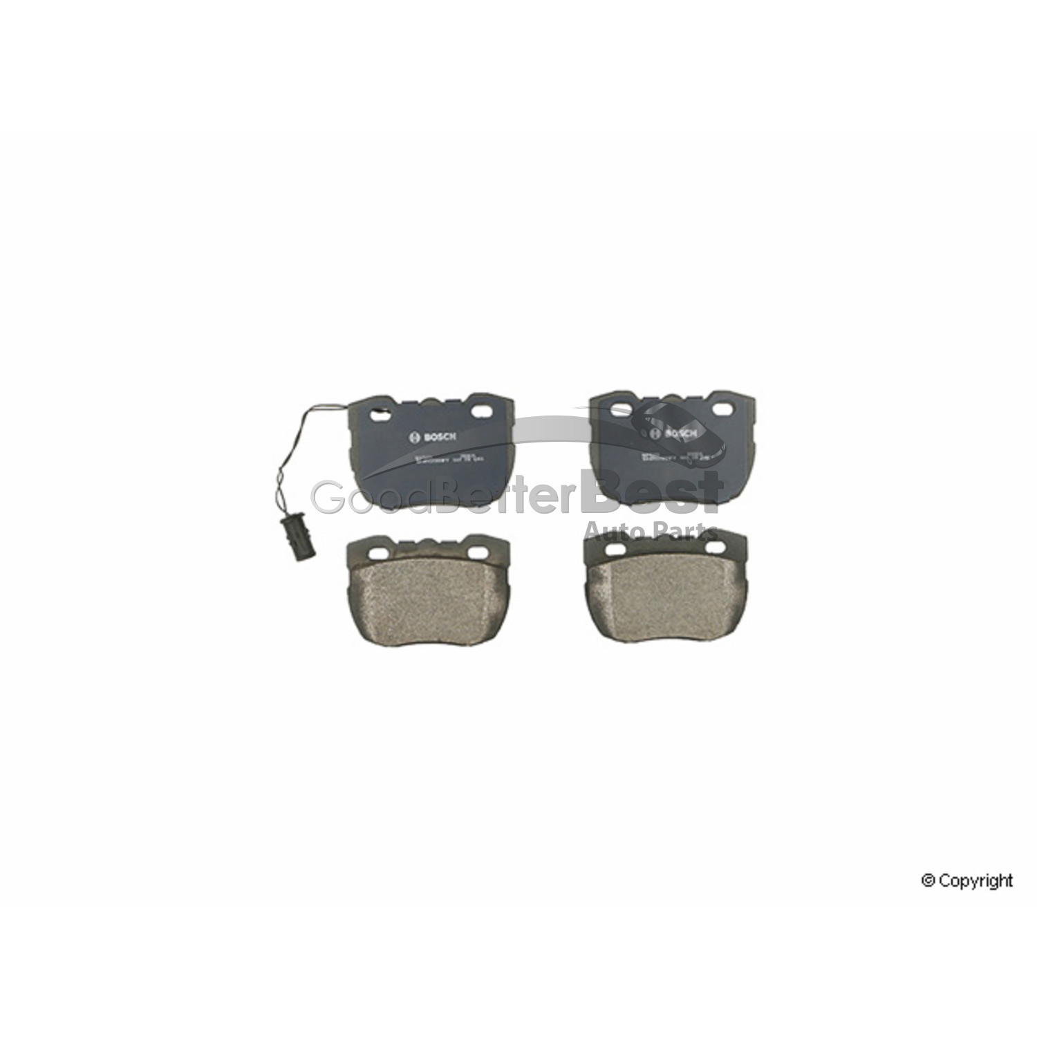 New Bosch Disc Brake Pad Set Front BP520 RTC6781 for Land Rover | eBay