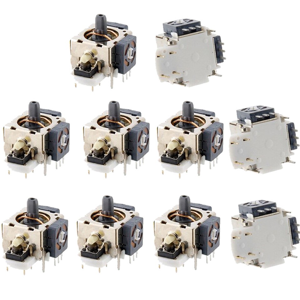 10/20Pcs 3D Analog Stick Sensor Joystick Module Replacement For PS2 PS3 ...