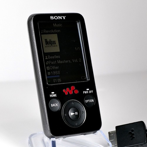 Sony NWZ-E438F 8GB Walkman MP3 Player FM Radio Black Earbuds USB Cable ...