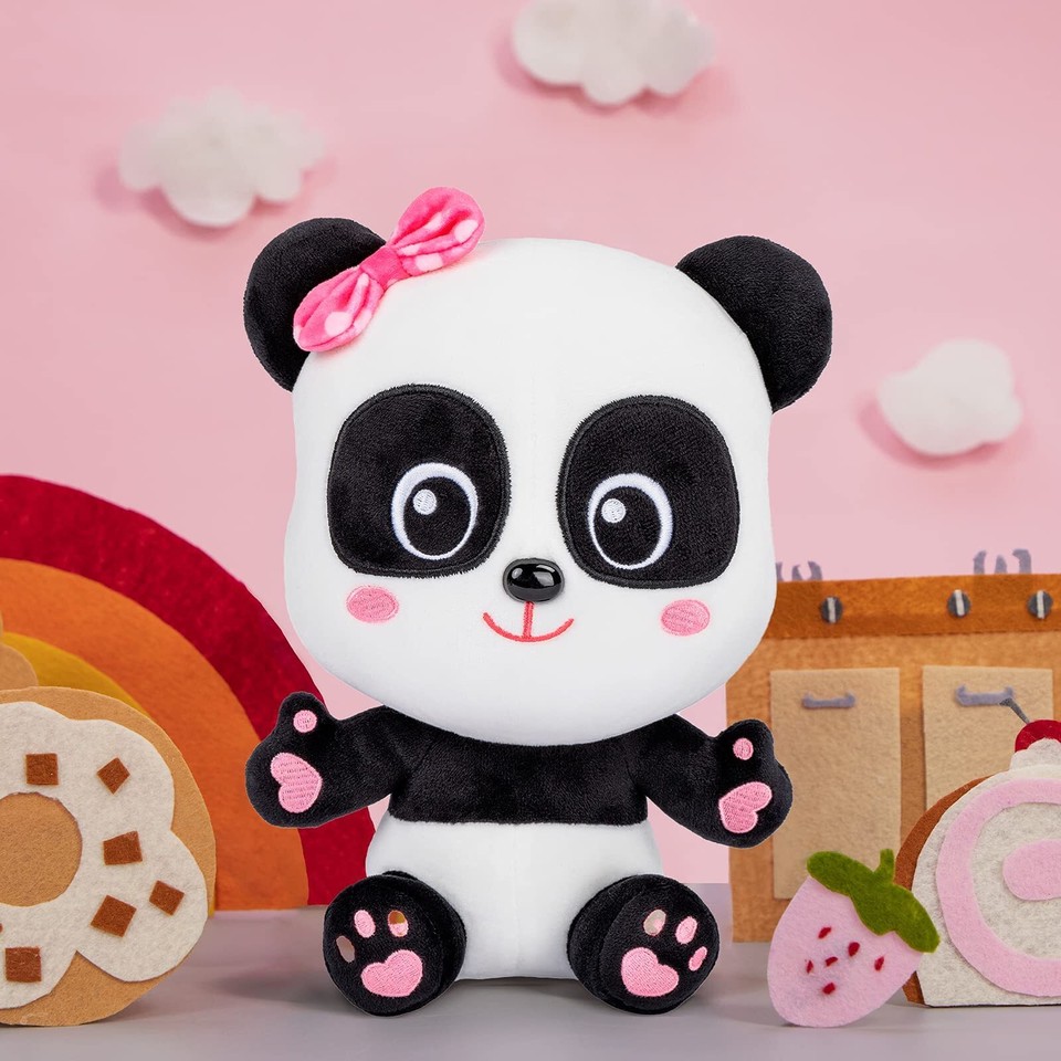 BABYBUS Plush Toy Panda Mew Miu Cute M size Sitting Baby Baby Baby ...