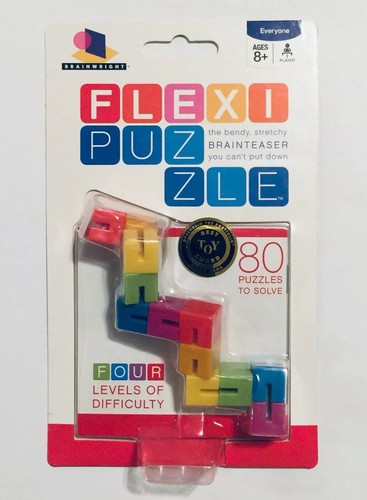 Brainwright Flexi Cube Bendy Stretchy 3D Brain Teaser Puzzle NEW Mind ...