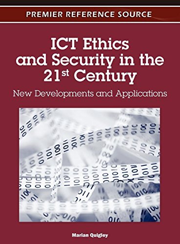 Ict Ethics and Security in the 21st Century: New Developments and ...