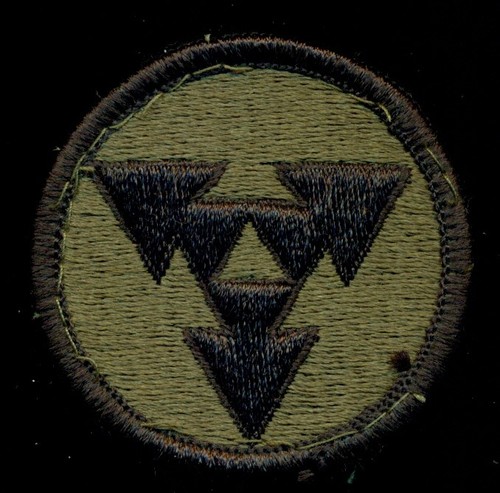 US Army WW2 3rd Corps Support Command Patch J-3 | eBay