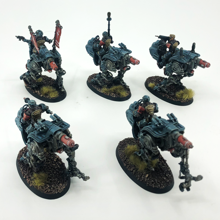 Nate Feyma / Krevarian Chasseur Squadron / 5x Grimdark Mechanical ...