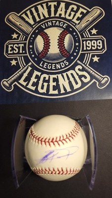 JEFF KENT NEW HOFER AUTOGRAPHED SIGNED BASEBALL SF GIANTS ASTROS ...