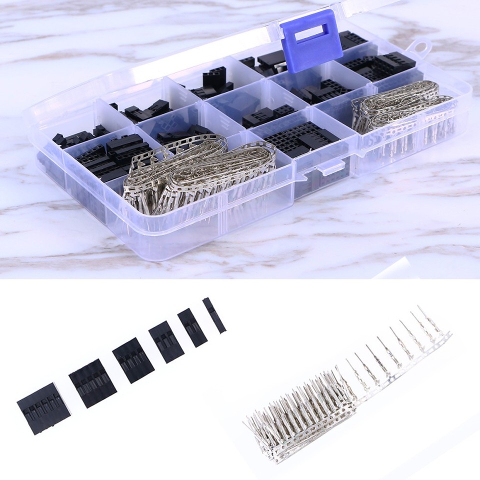 620 Pcs Pin Housing Plug Connector Header Connectors Jumper Electrical ...