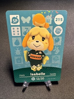 !SUPER SALE! Isabelle # 215 Animal Crossing NINTENDO Amiibo Card Series ...