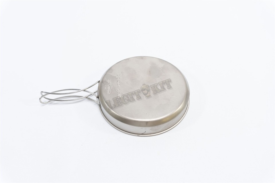 Snow Peak 3 Piece Titanium Cooking Set STW-001T Ultralight Camping Mess ...