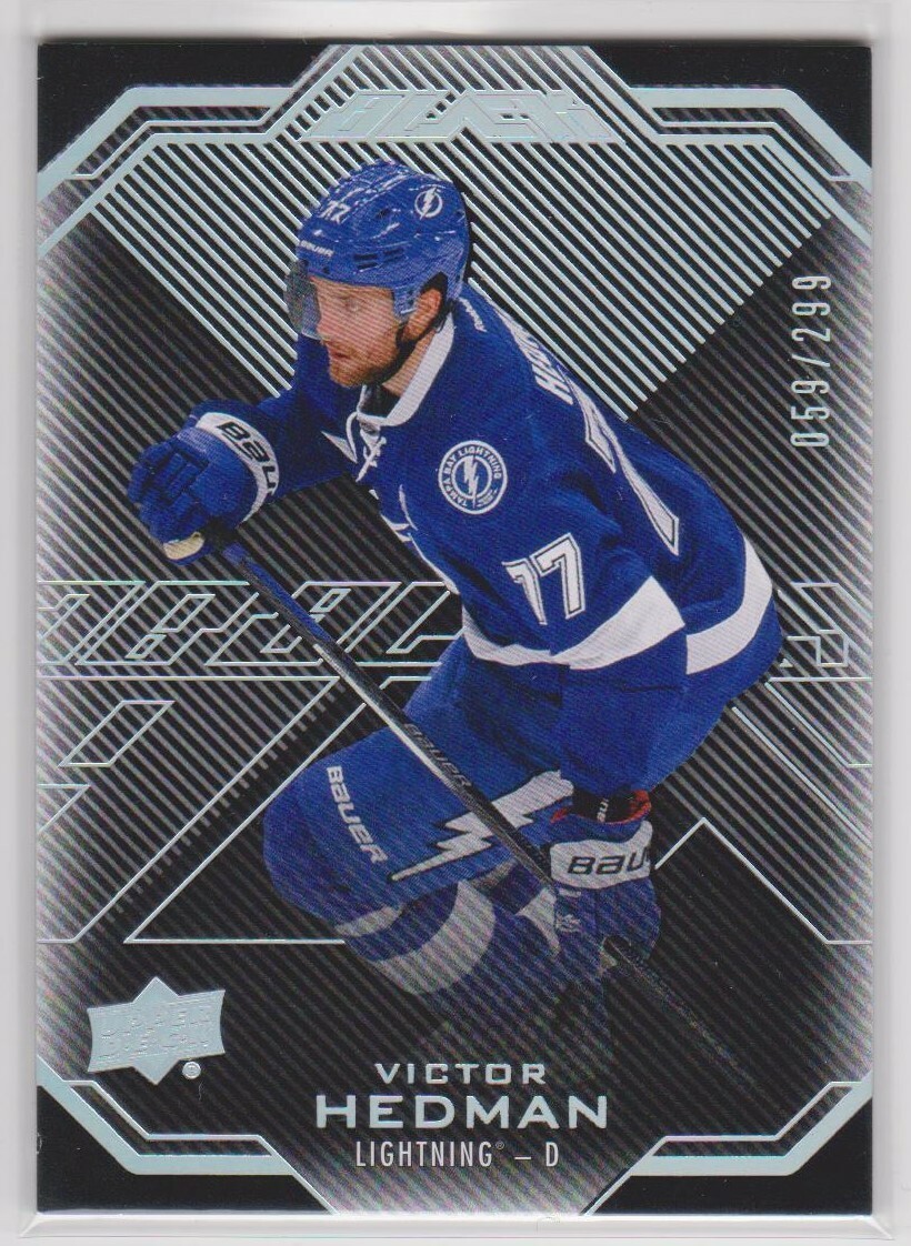 VICTOR HEDMAN 2016-17 UD BLACK #59/299 LIGHTNING COMBINED SHIPPING | eBay