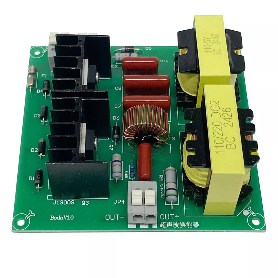 120w 110V 40khz Ultrasonic Cleaning Transducer Cleaner + Power Driver ...