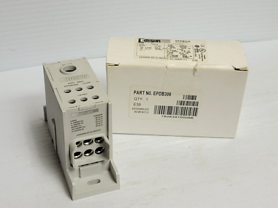 NEW EDISON POWER DISTRIBUTION BLOCK EPDB306 380 A AMP 600V | eBay