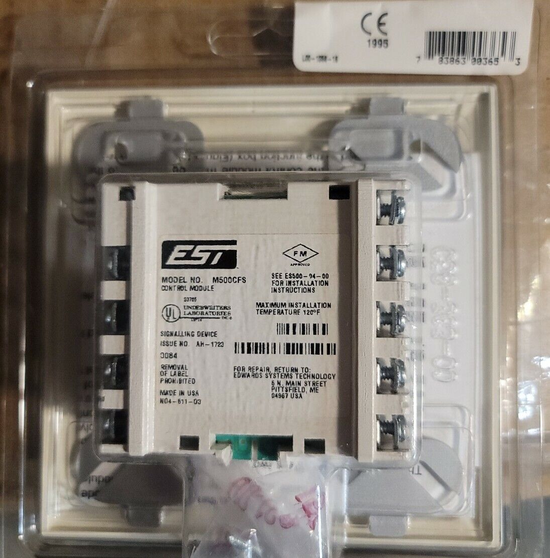 1PC EST M500CFS Addressable Control Module | eBay