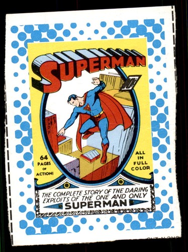 1987 DC Cut Out Card #32 Superman | eBay
