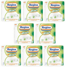 Regina Wish Kitchen 2 Roll Towels Handy Sized Sheets Pack of 12 for ...