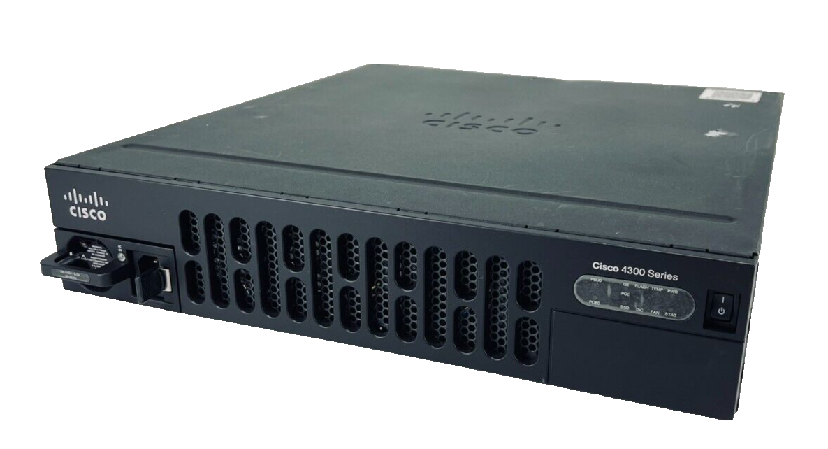 Cisco 4300 Series Integrated Services Gigabit Router ISR4351/K9 (RSH ...