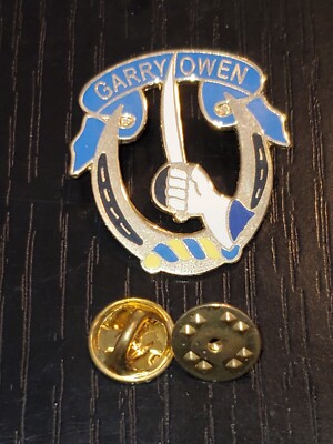 WWII US Army 7th Cavalry Regiment DI DUI CB NHM Pin L@@K!!! | eBay