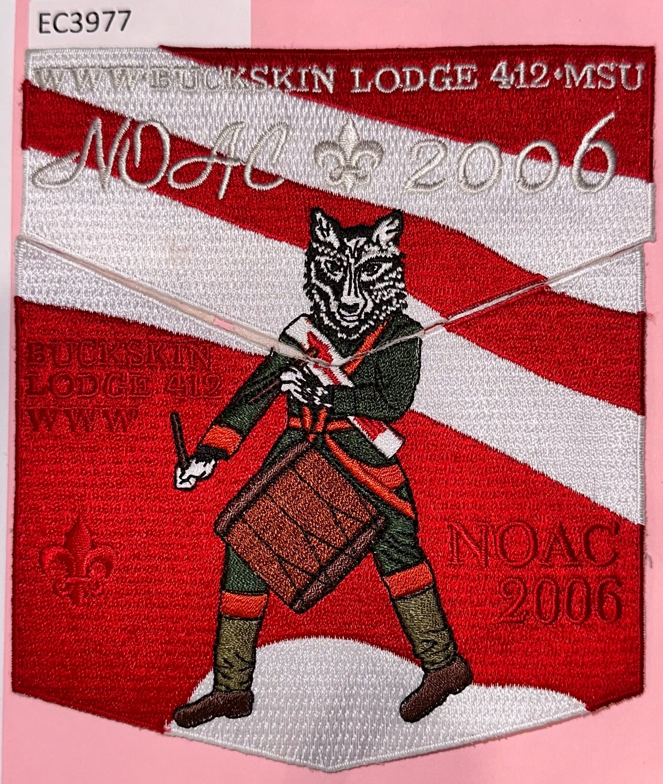 Boy Scout OA Flap Set Buckskin Lodge 412 2006 NOAC | eBay